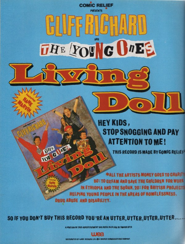 Comic Relief was Utterly Utterly Live in 1986 – Rik Mayall Scrapbook