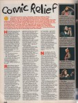 Comic Relief – Smash Hits 1986 – Rik Mayall Scrapbook