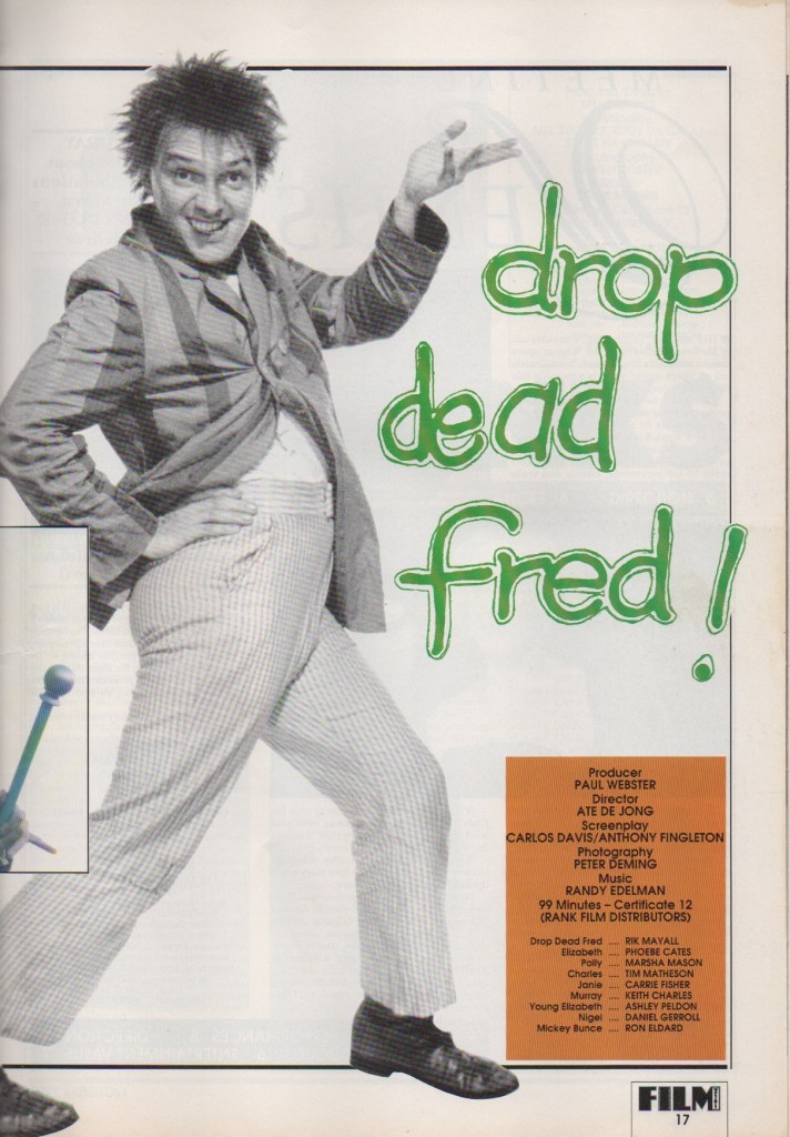 Drop Dead Fred at the Cinema – Rik Mayall Scrapbook