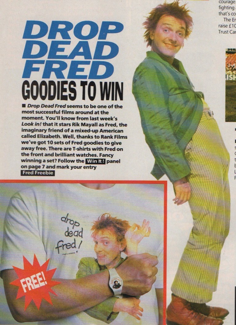 Drop Dead Fred at the Cinema – Rik Mayall Scrapbook